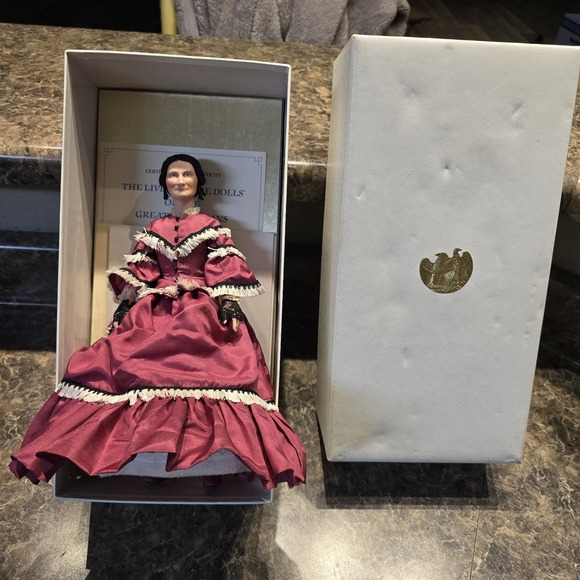 U.S. Historical Society | Toys | Living Image Mary Custis Lee Doll ...